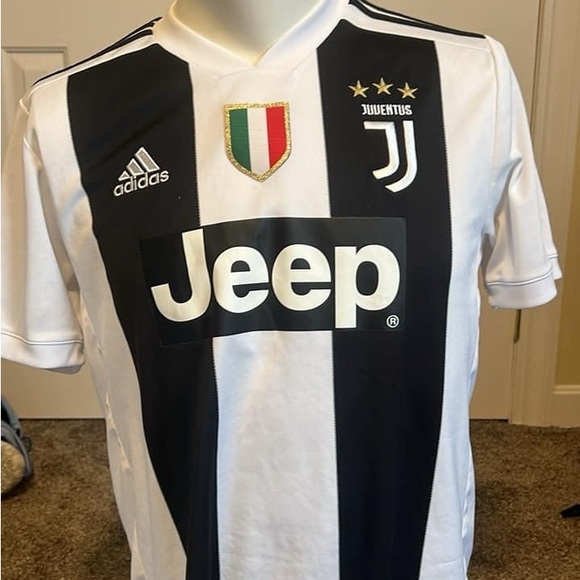 adidas | Shirts | Cr7 Cristiano Ronaldo Juve 7 Mens Medium Adidas ...